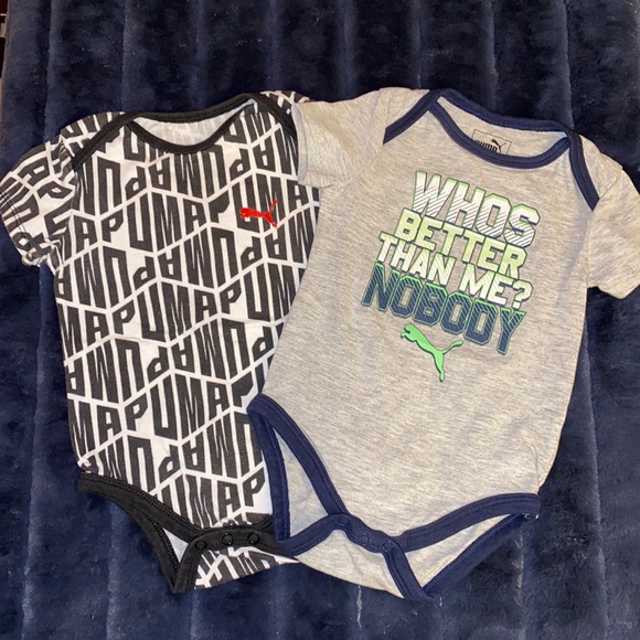 Puma | One Pieces | Puma 2 Piece Bundle Bodysuits | Poshmark